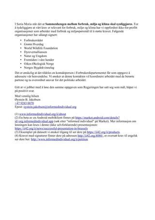 Henvendelse til BLD | PDF