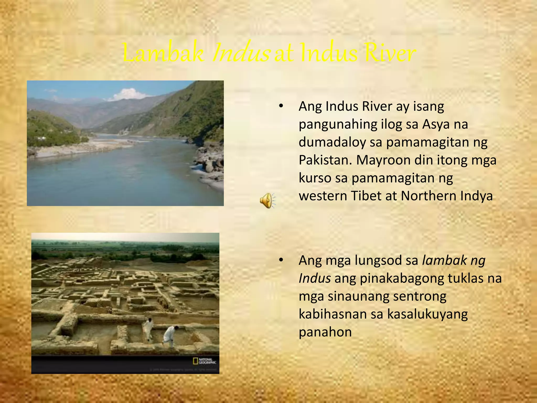 Heograpiya at mapa ng kabihasnang indus | PPTX