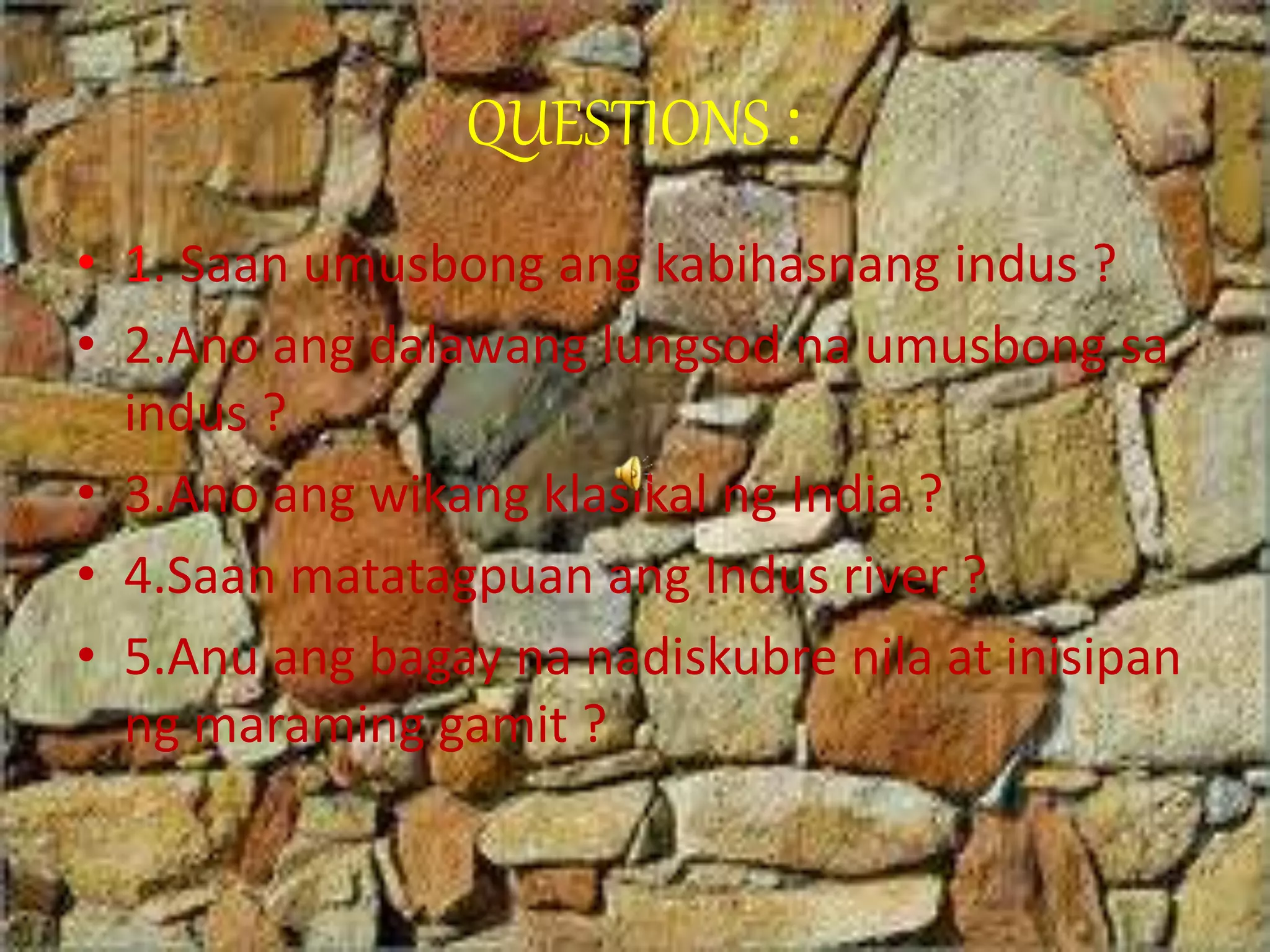 Heograpiya at mapa ng kabihasnang indus | PPTX