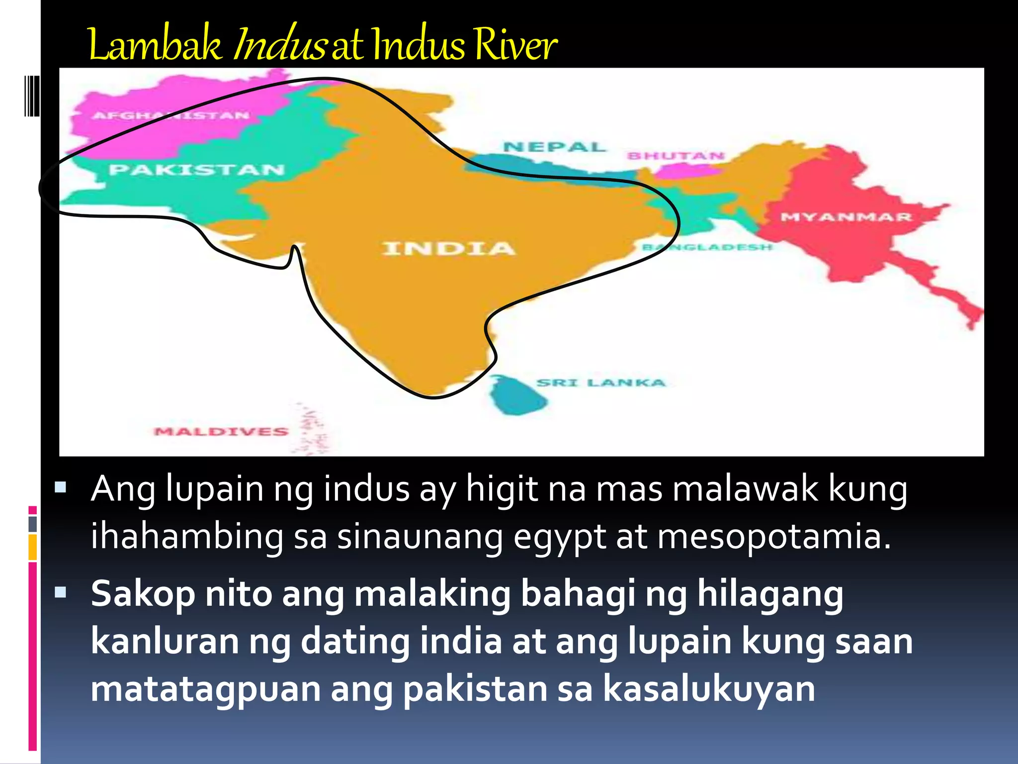 Heograpiya ng indus kabihasnang indus - pagbuo ng mga kaharian | PPTX
