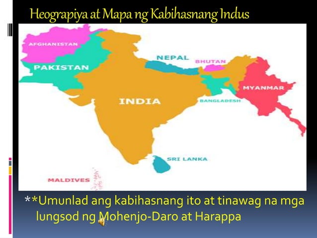 Heograpiya ng indus kabihasnang indus - pagbuo ng mga kaharian | PPTX