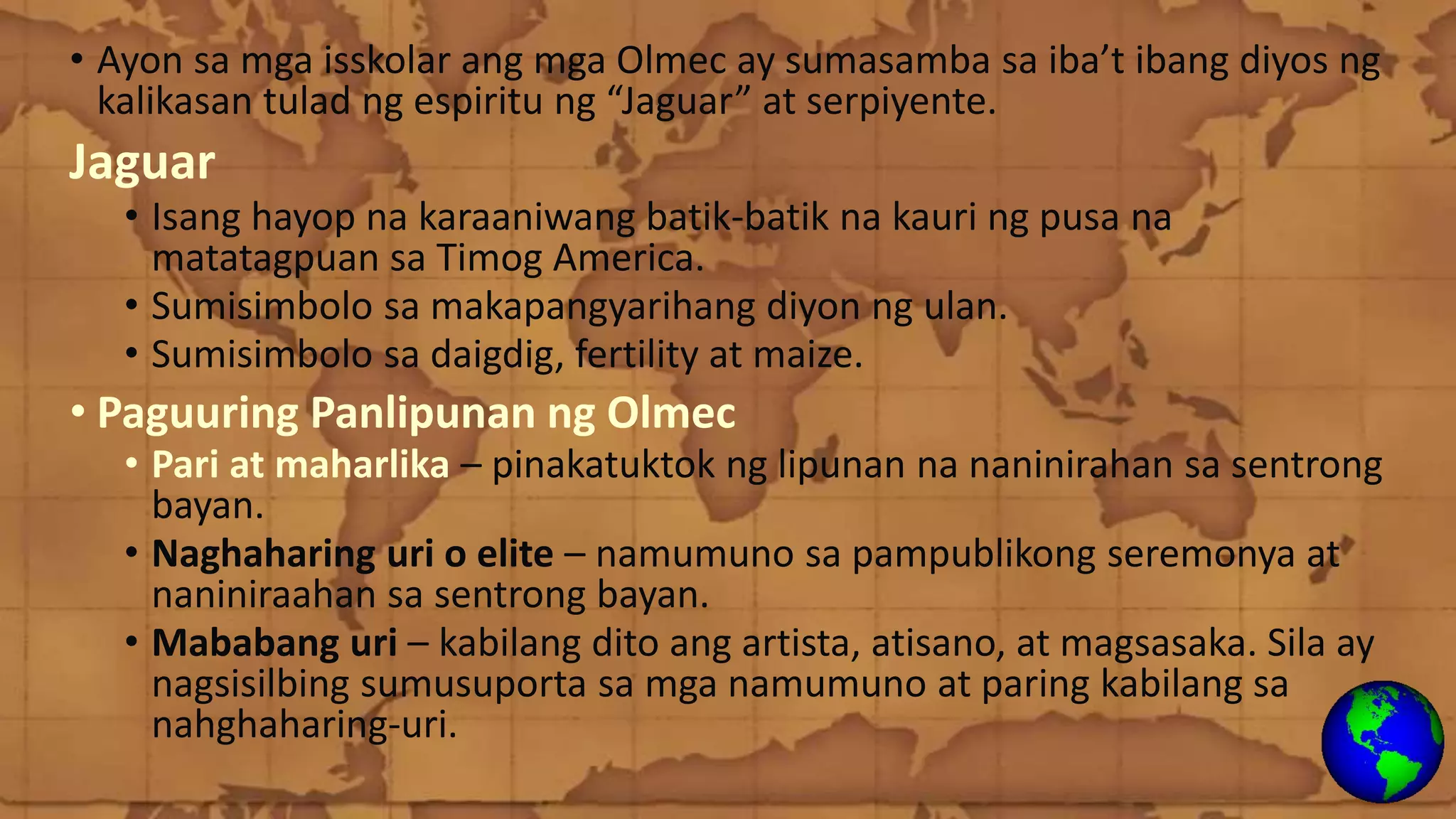 Heograpiya ng mesoamerica at timog america | PPTX