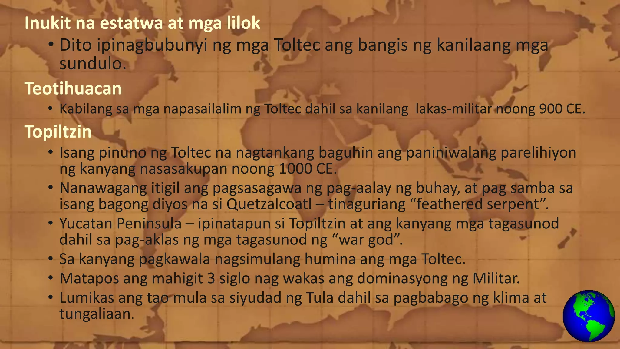 Heograpiya ng mesoamerica at timog america | PPTX