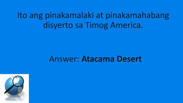 Heograpiya ng mesoamerica at timog america | PPTX