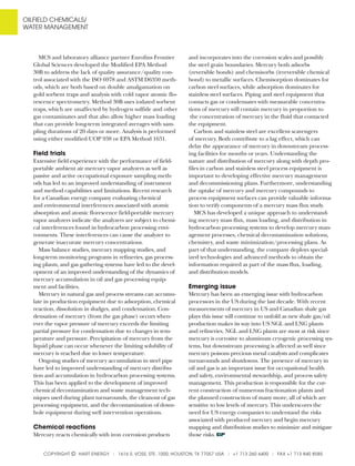 Lessons learned in mercury management | PDF