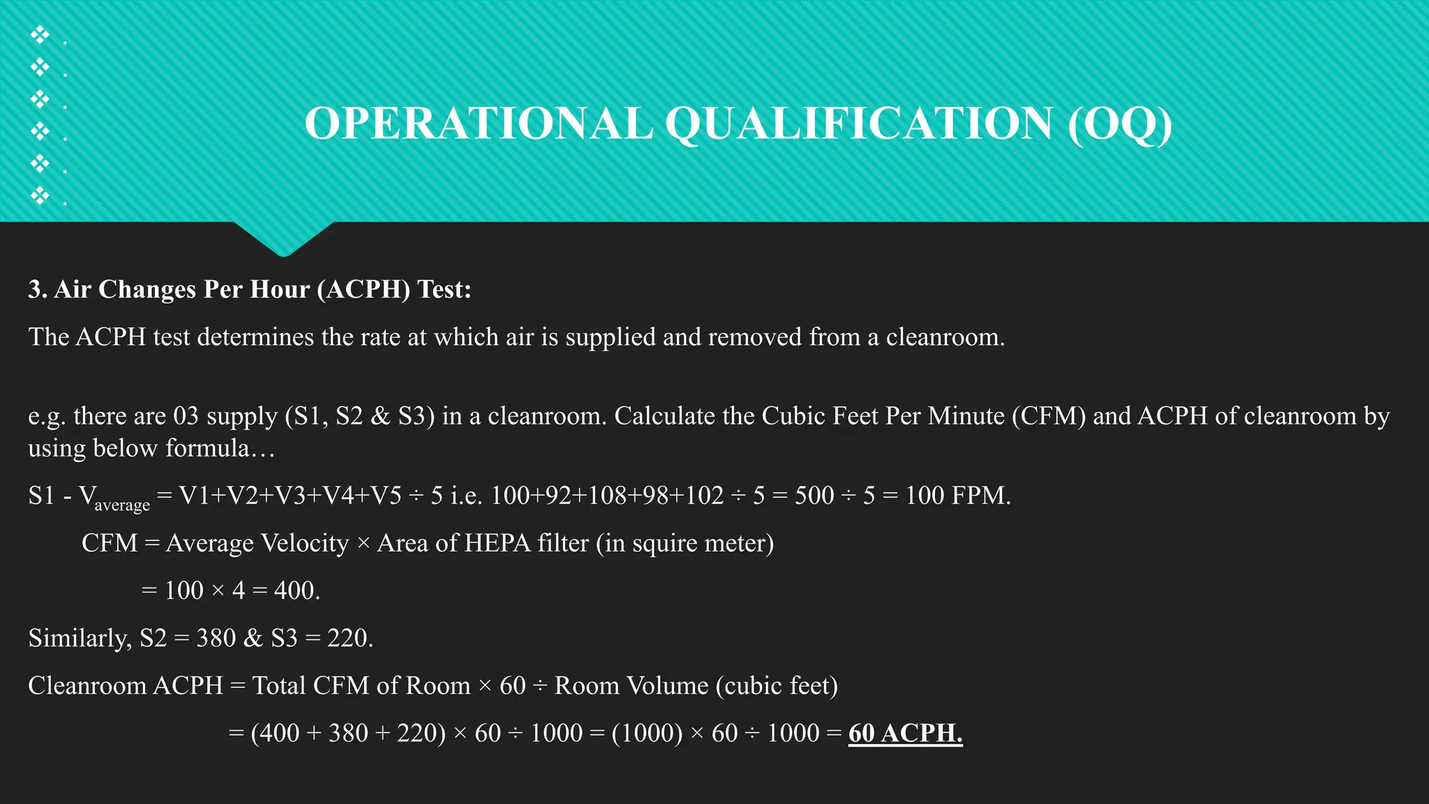 HEPA (AHU) Qualification.pdf & Replacement Frequency of HEPA filter | PDF
