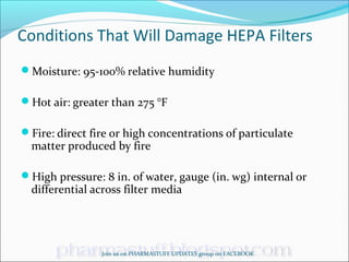 Hepa filters PPT | PPT