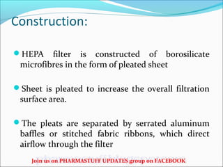 Hepa filters PPT | PPT