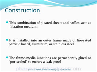 Hepa filters PPT | PPT