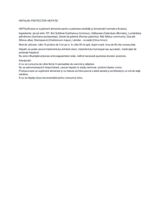 Hepalin | DOCX