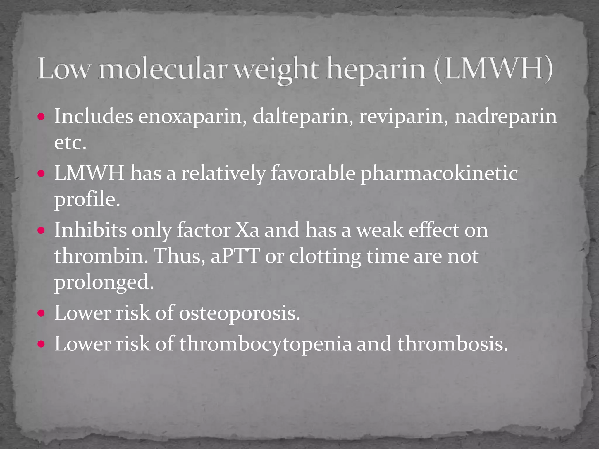 Heparin | PPTX