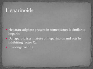 Heparin | PPTX