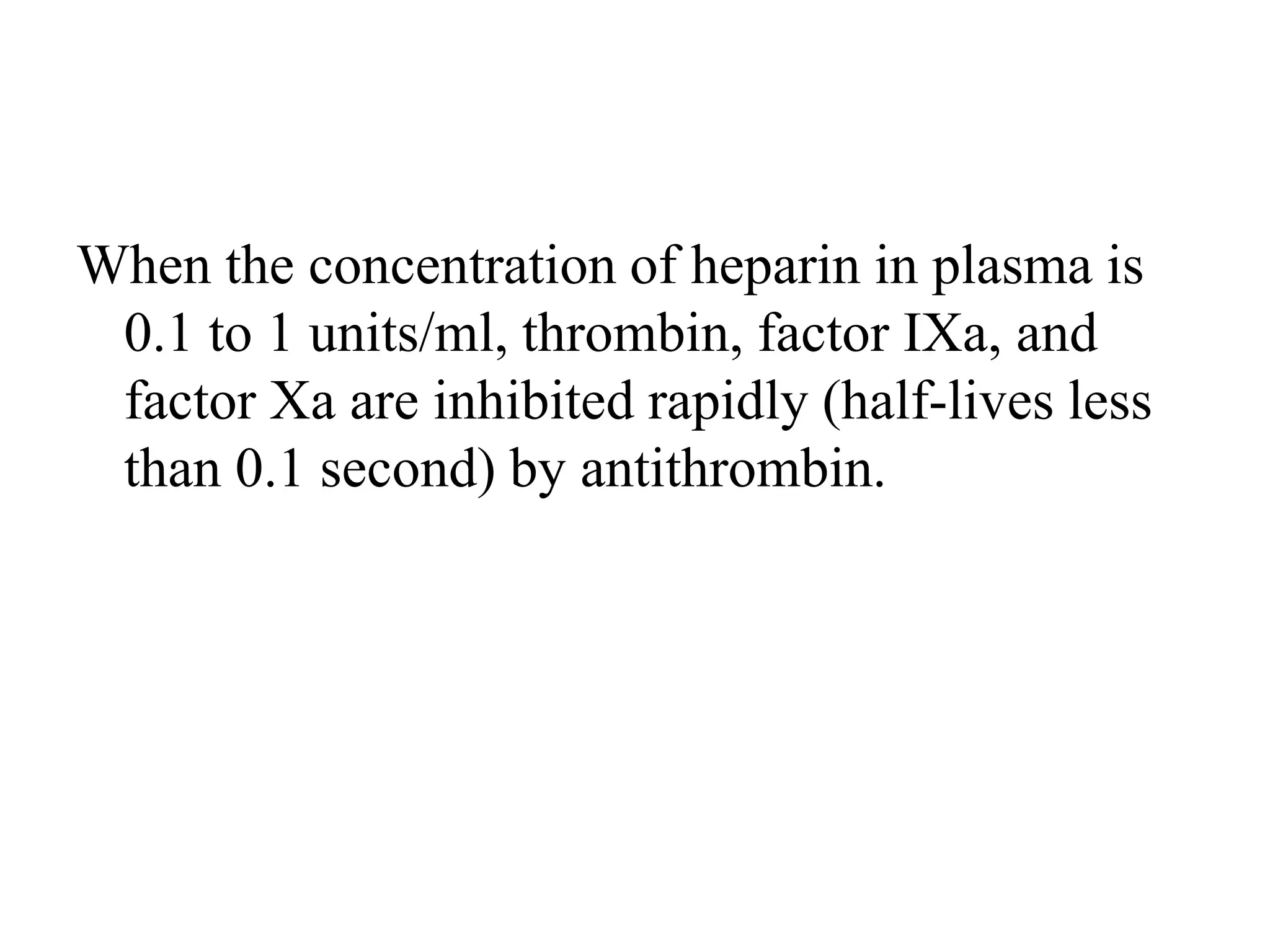 Heparin | PPTX | Blood Disorders | Diseases and Conditions