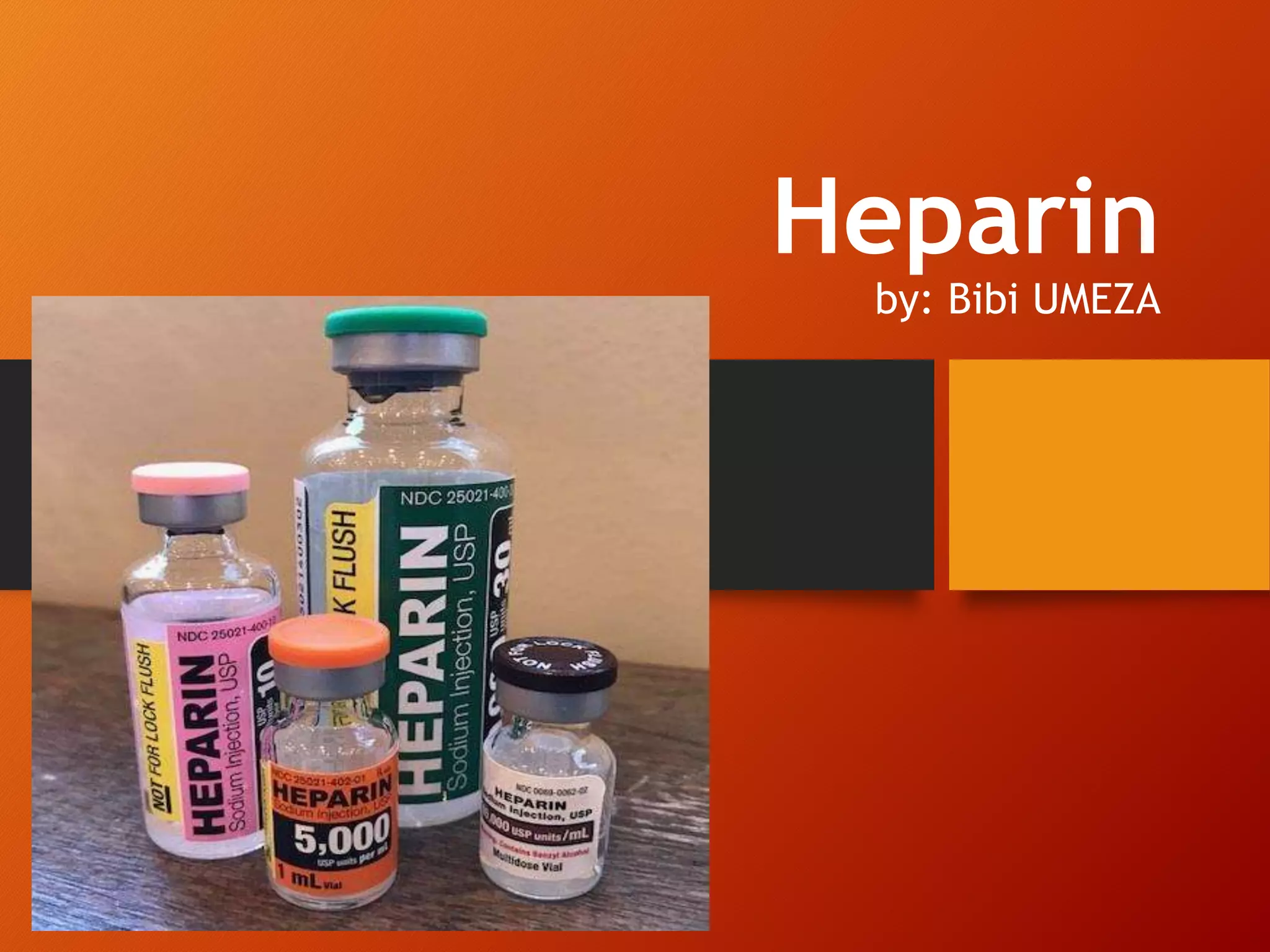 Heparin | PPTX