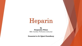 A Study: Heparins in CTVS in detail.pptx