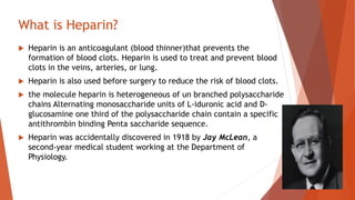 A Study: Heparins in CTVS in detail.pptx