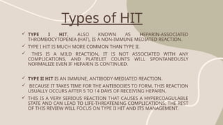 Heparin - Induced Thrombocytopenia .pptx