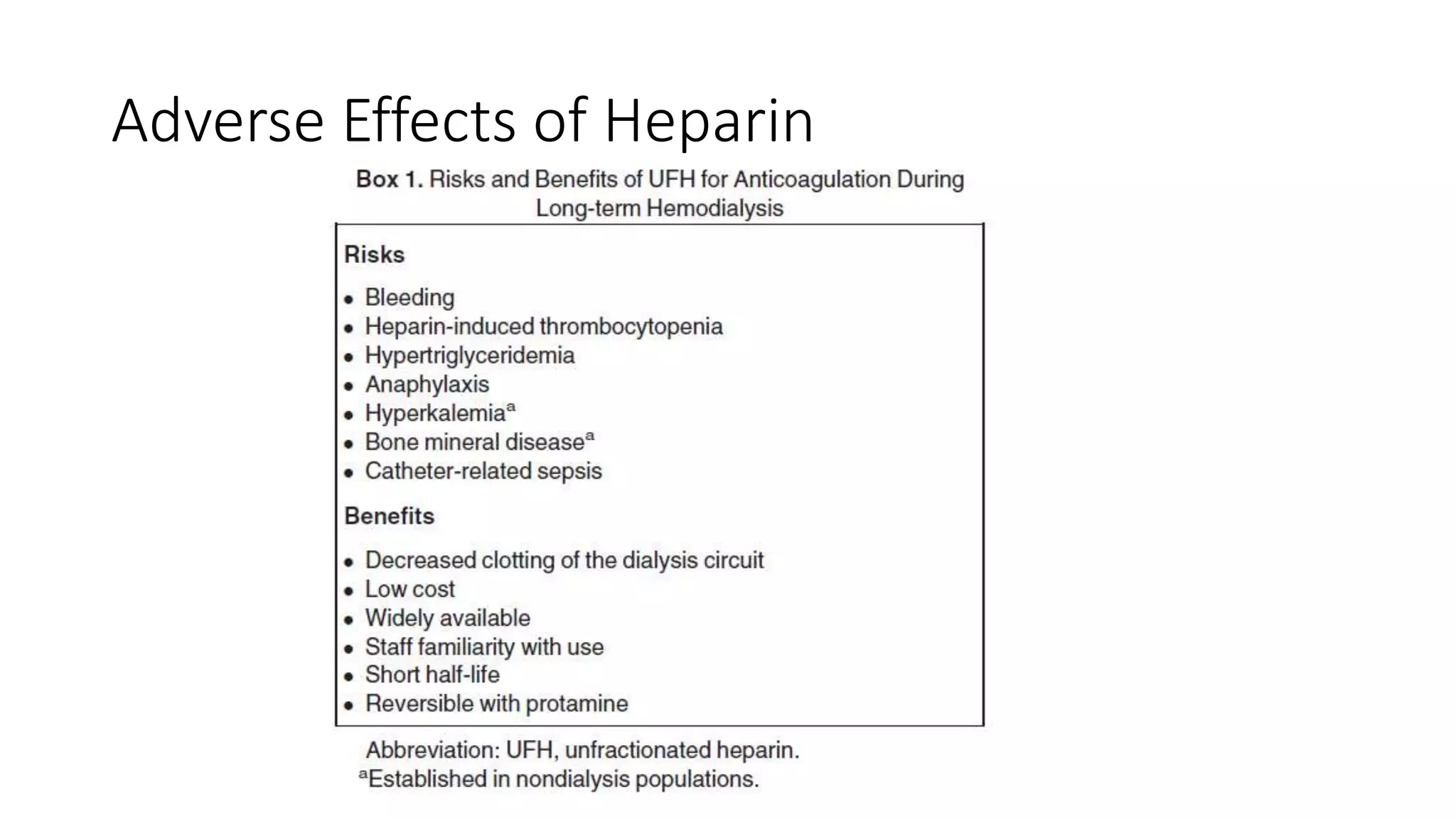 Heparin and dialysis – hhd and pd | PPTX