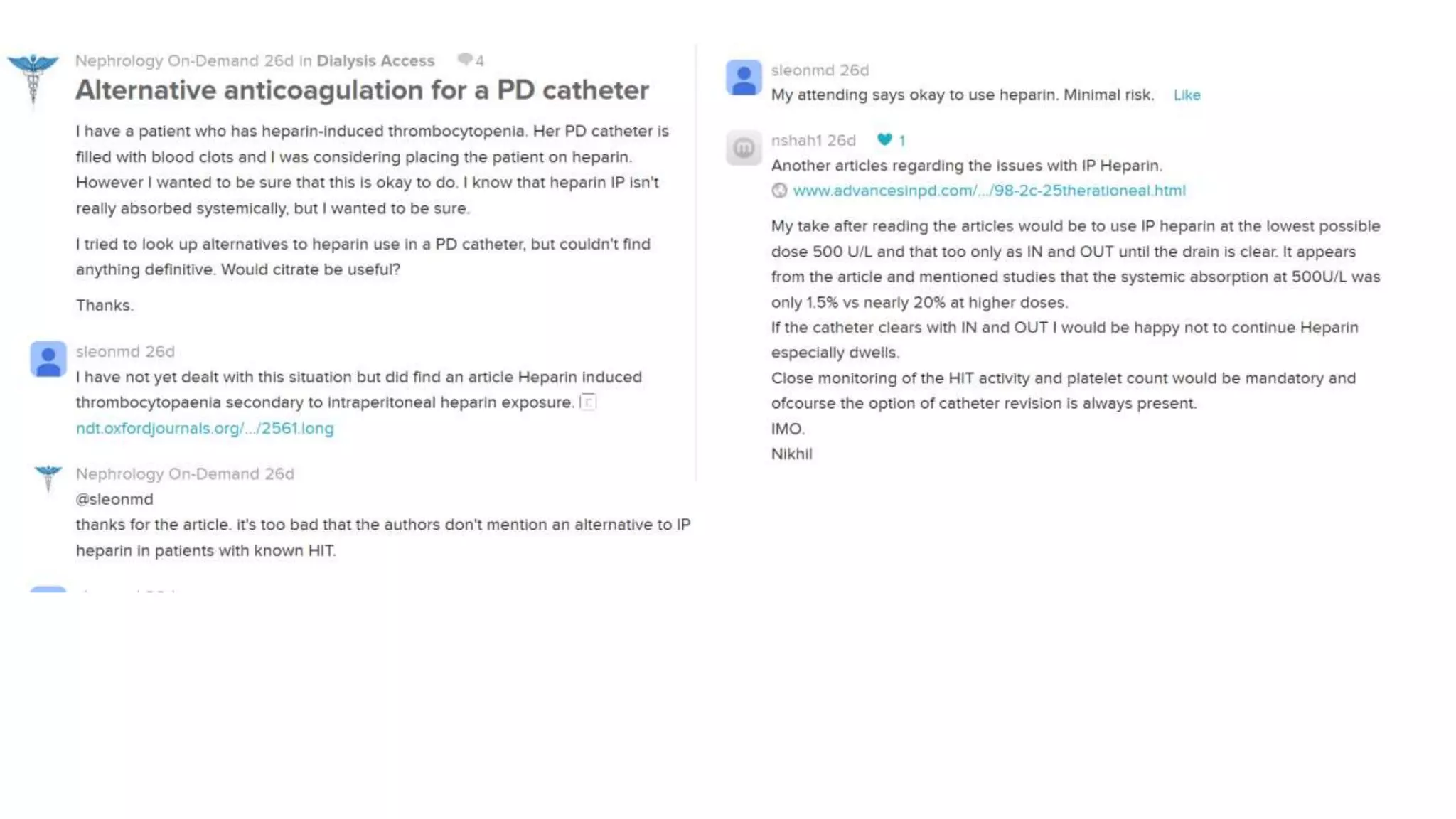 Heparin and dialysis – hhd and pd | PPTX