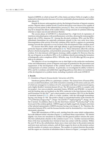 Molecular Mechanism of Heparin's Anti-Inflammatory Action on Cytokines ...