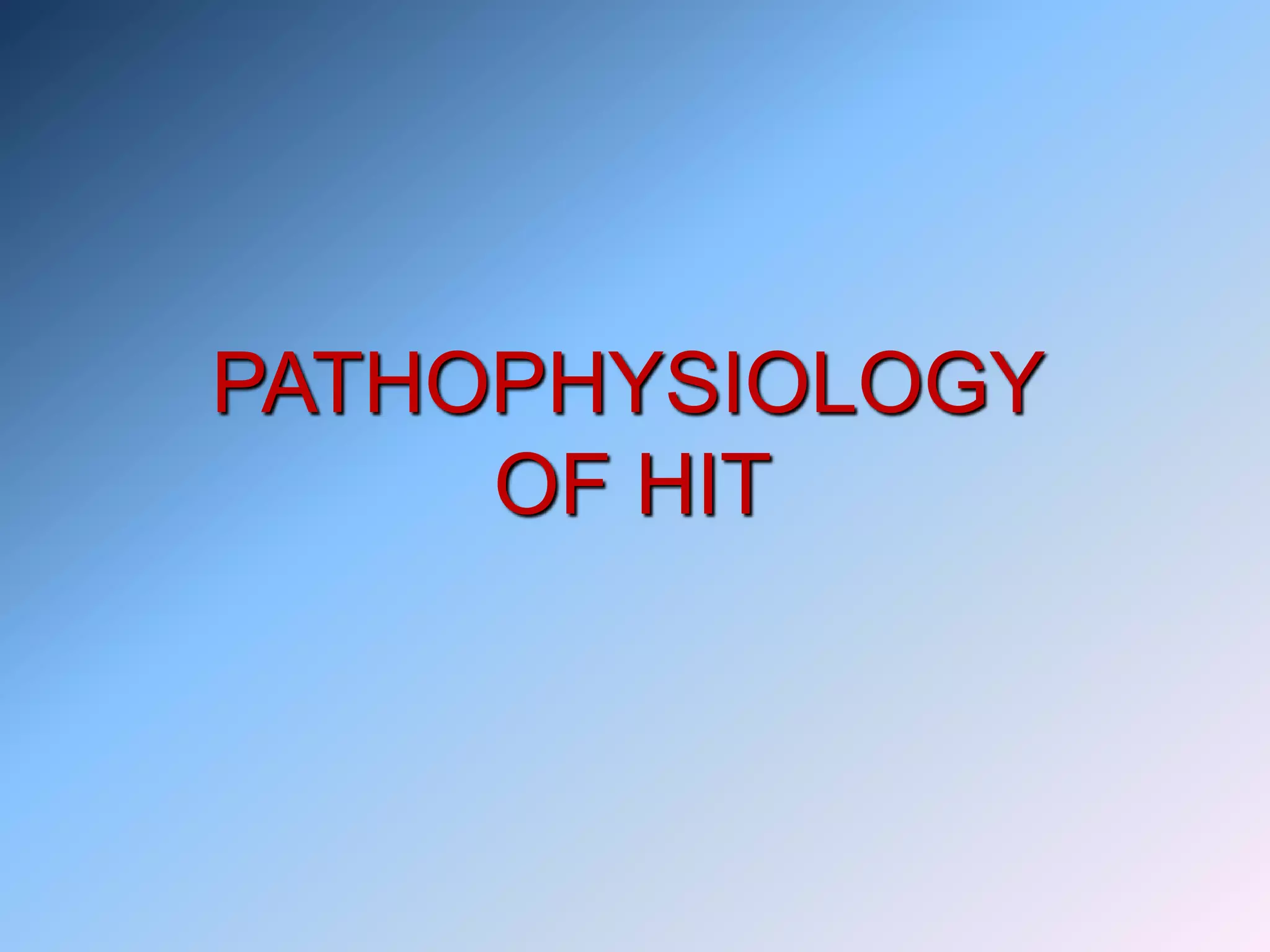 Heparine induced thrombocytopenia | PPTX