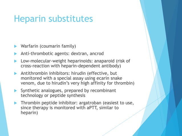 Heparin induced thrombocytopaenia: HIT | PPSX
