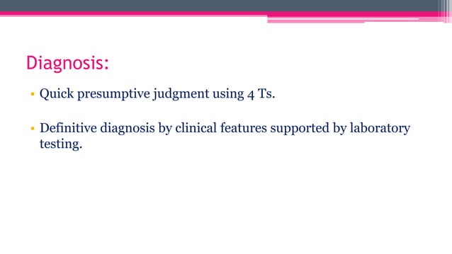 Heparin Induced Thrombocytopenia Ppt