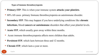 HEPARIN INDUCED THROMBOCYTOPENIA (HIT) | PPT