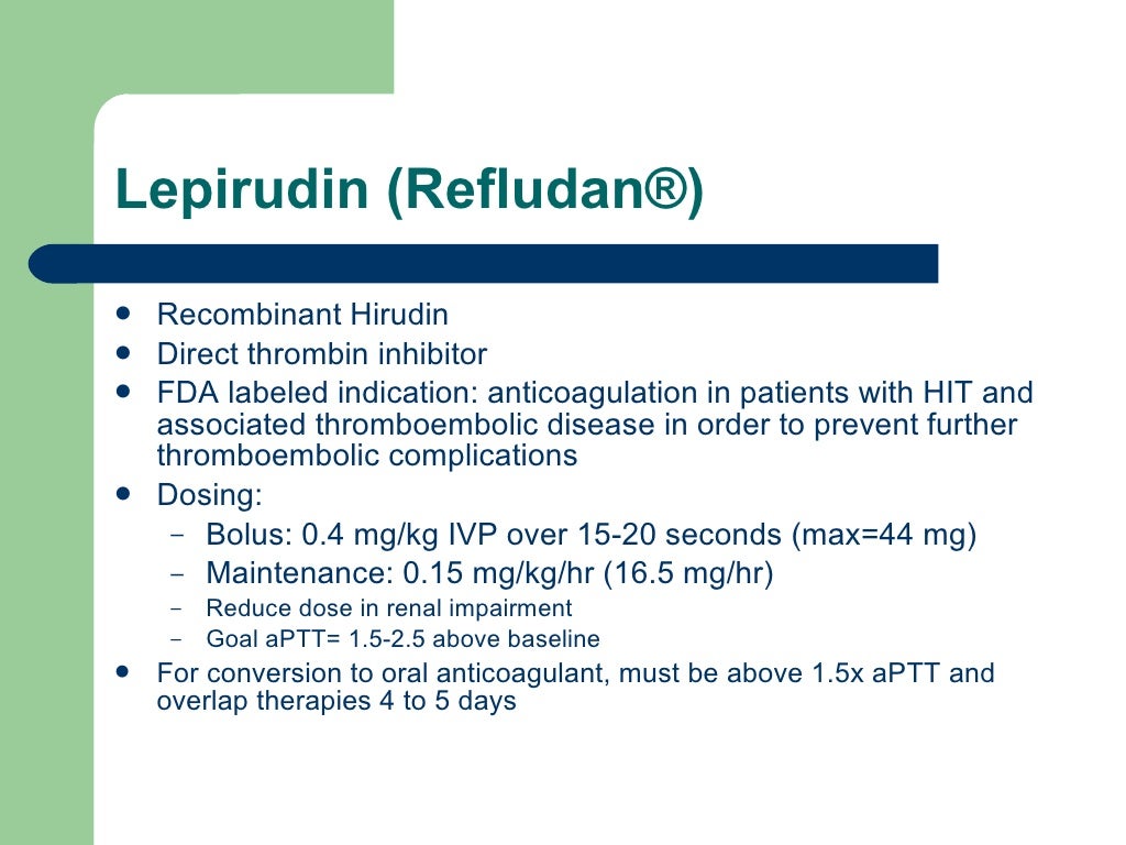 Heparin Patient Education Handout | Inspirational Education