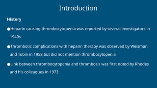 heparininducedthrombocytopeniahit-190412160407.pptx