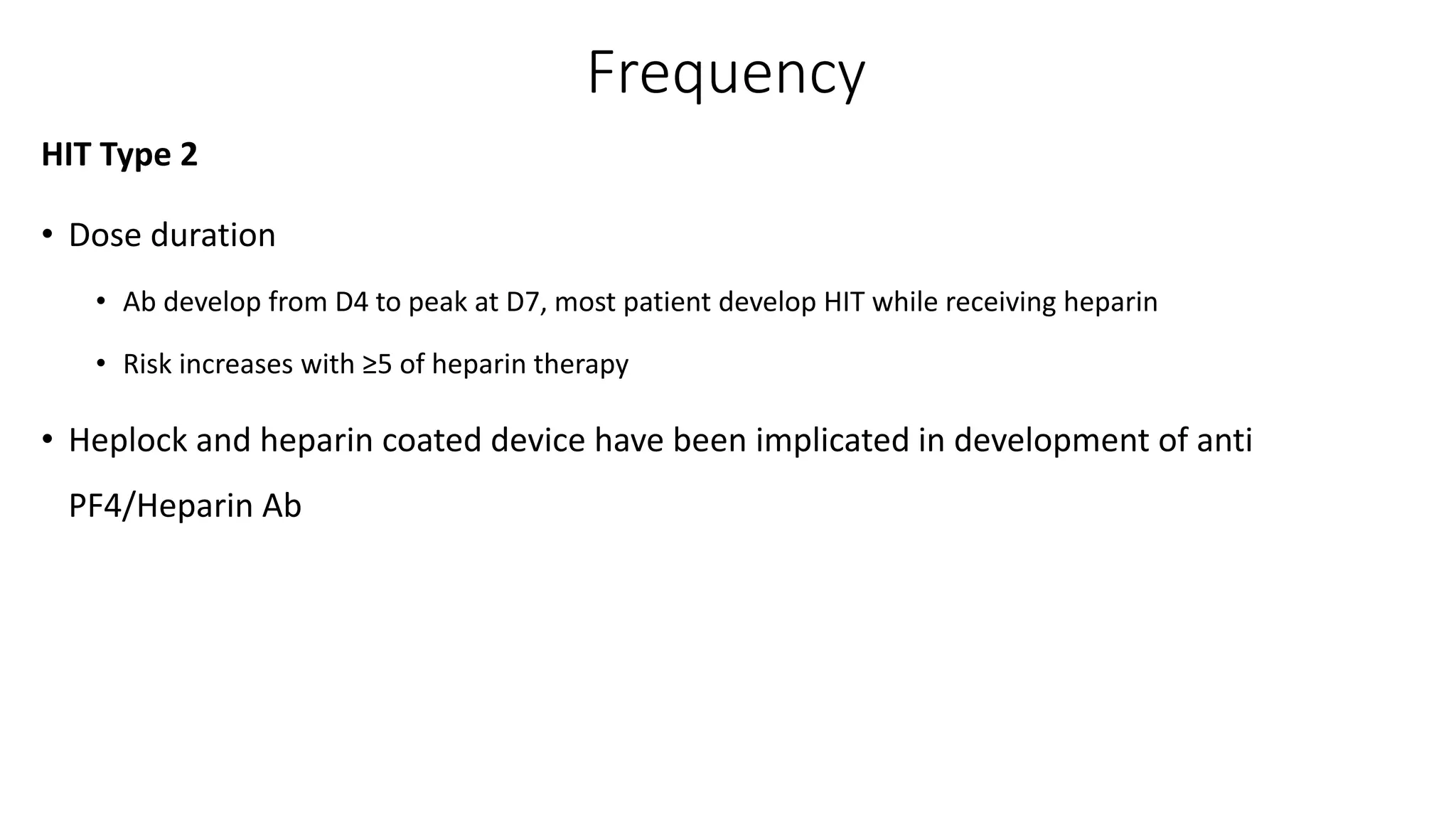 Heparin induced thrombocytopenia(hit) | PPTX