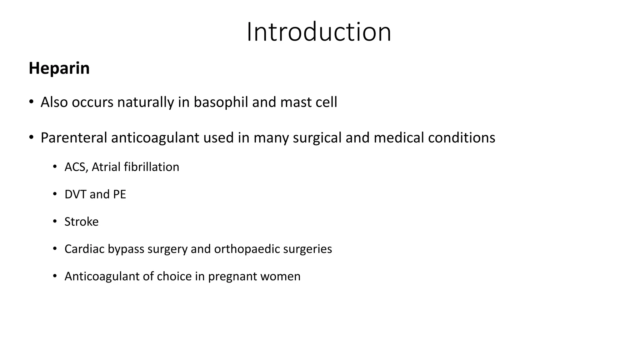 Heparin induced thrombocytopenia(hit) | PPTX
