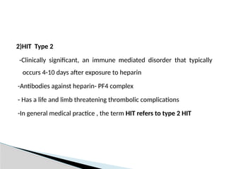 HEPARIN INDUCED THROMBOCYTOPENIA NISU.pptx