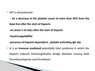 HEPARIN INDUCED THROMBOCYTOPENIA NISU.pptx