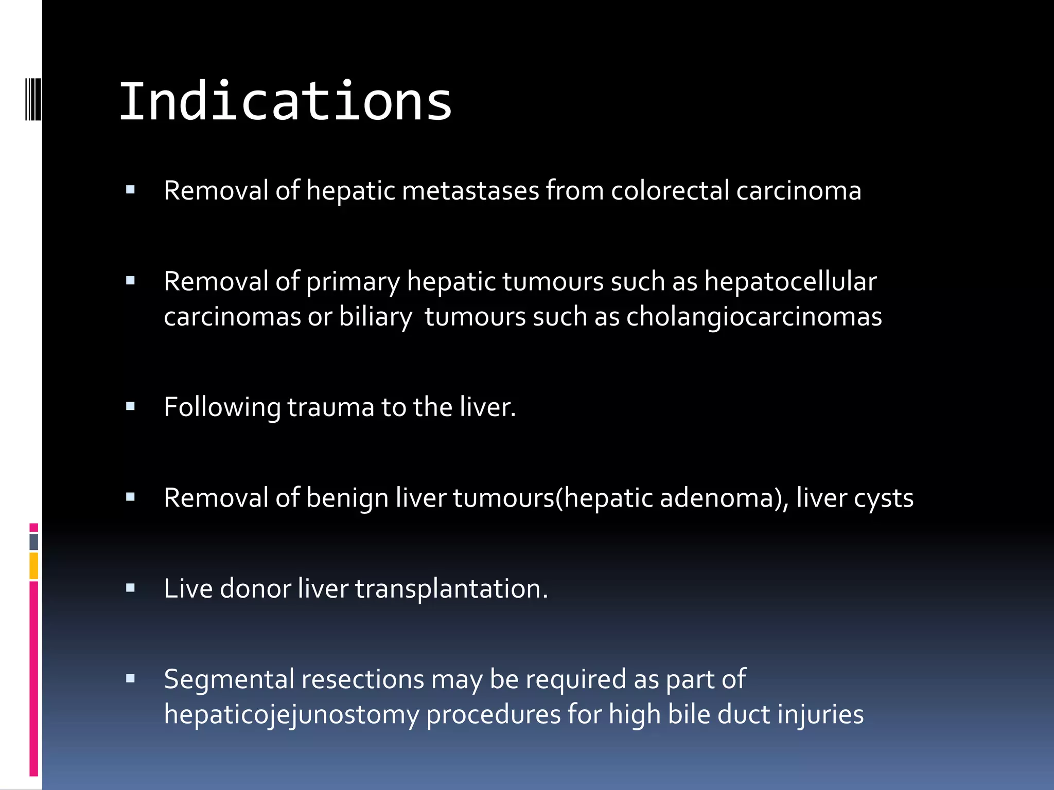 Hepatectomy anaesthesia | PPTX