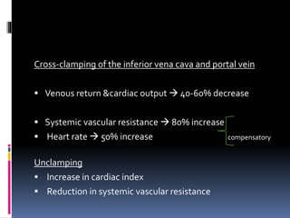 Hepatectomy anaesthesia | PPTX