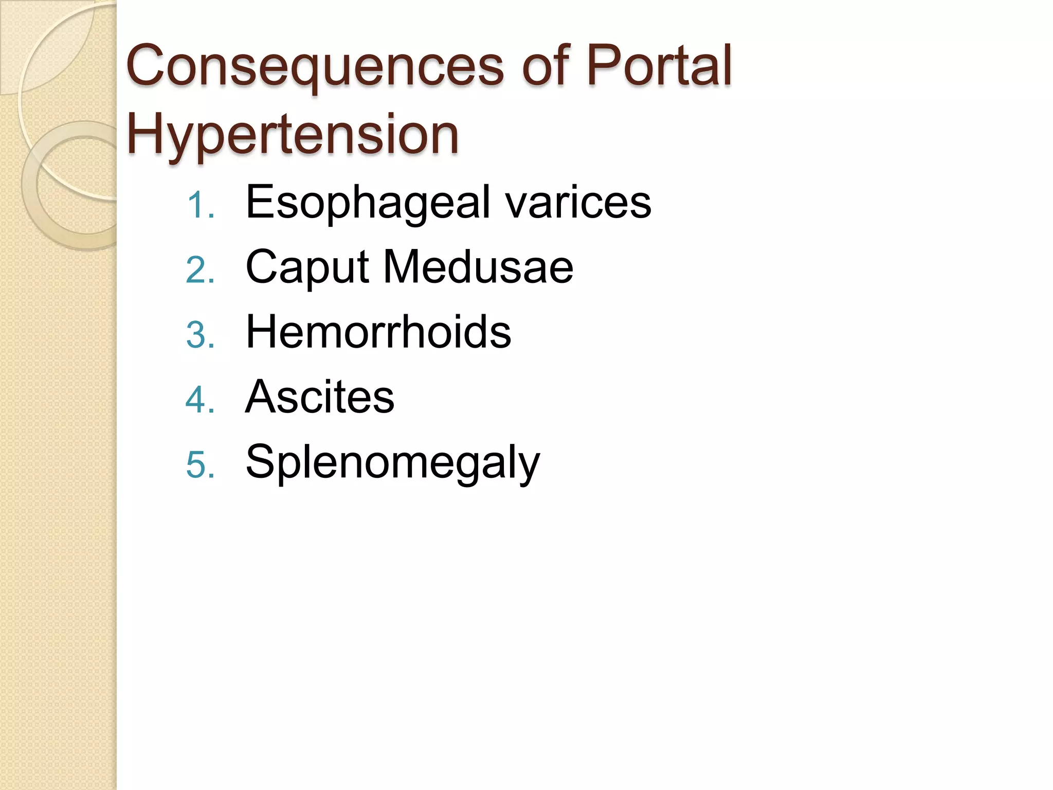 Portacaval Anastomosis | PPTX