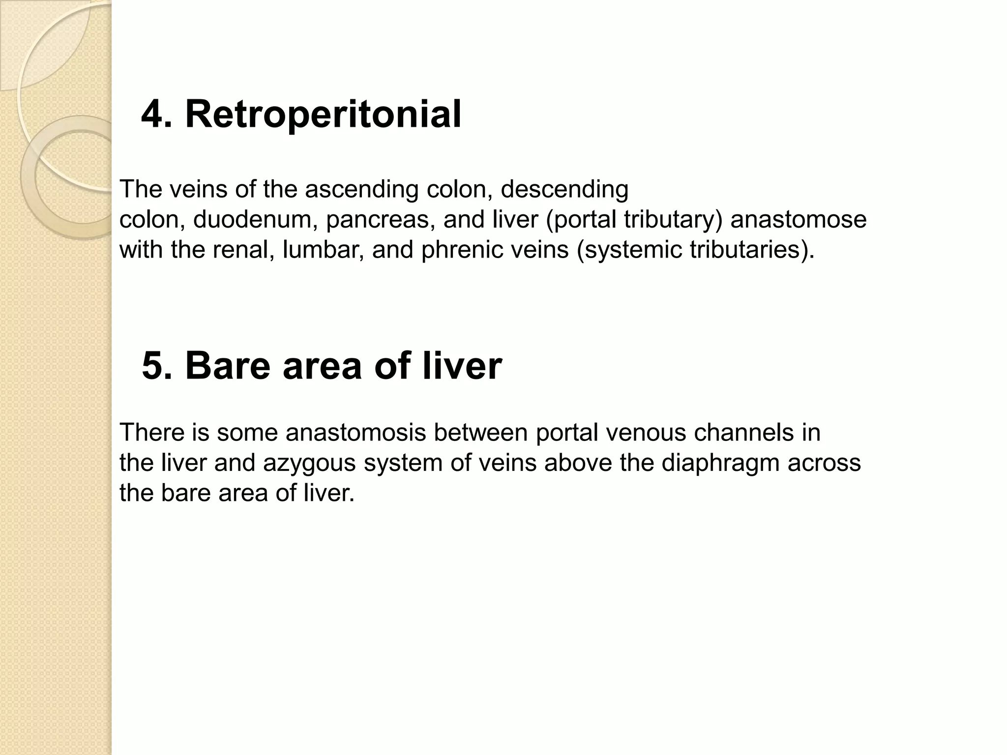 Portacaval Anastomosis | PPTX