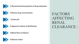 Hepatic and Renal Clearance.pptx