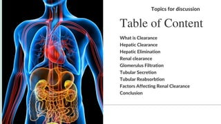 Hepatic and Renal Clearance.pptx