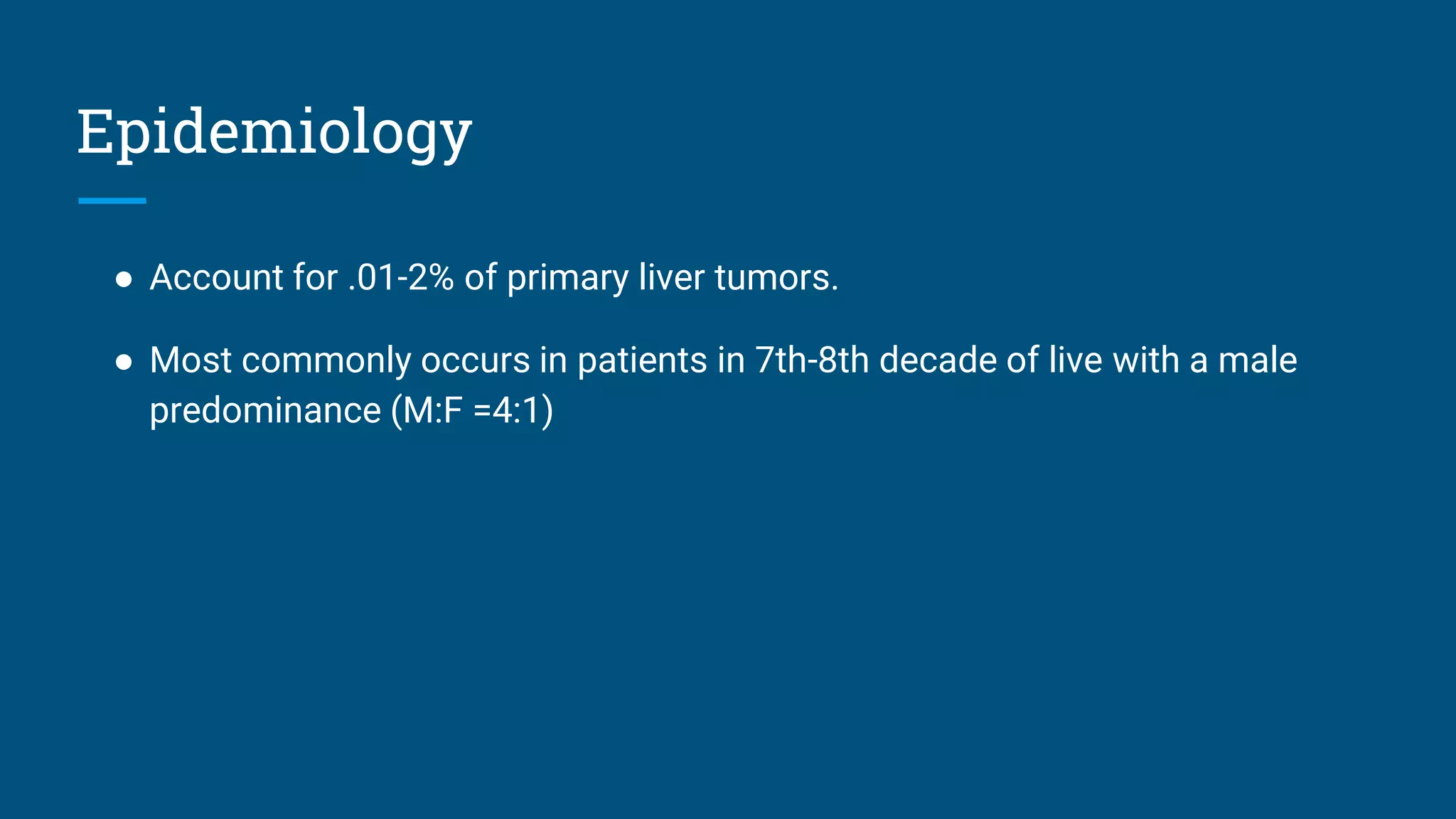 Hepatic Angiosarcomas: A rare lesion | PPTX
