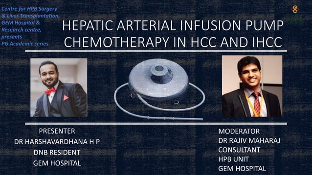 Hepatic Arterial Infusion Pump Chemotherapy In Hcc And Ihccpptx