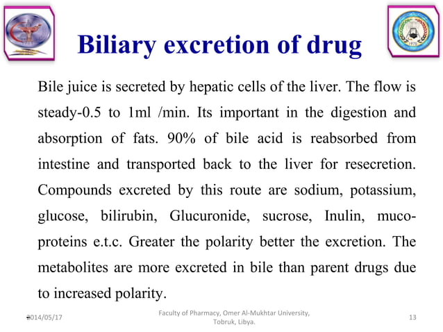 Hepatic clearance and elimination | PPT | Endocrine and Metabolic ...