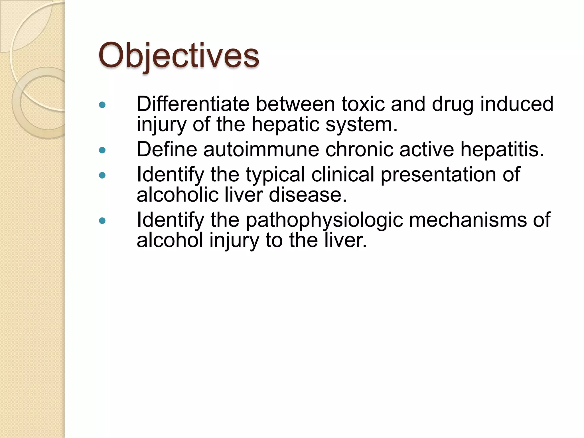 Hepatic disease | PPTX | Digestive Disorders | Diseases and Conditions