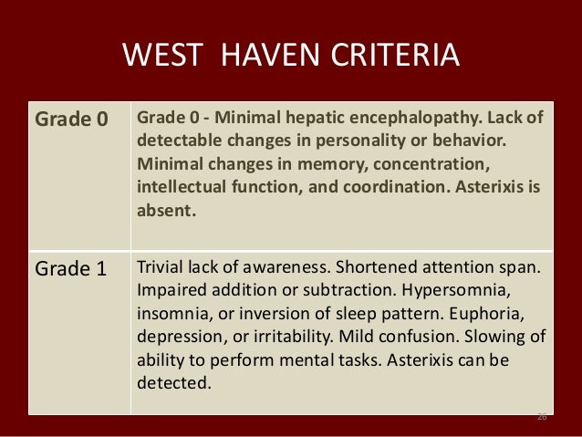 Hepatic encephalopathy