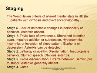 Hepatic encephalopathy | PPTX