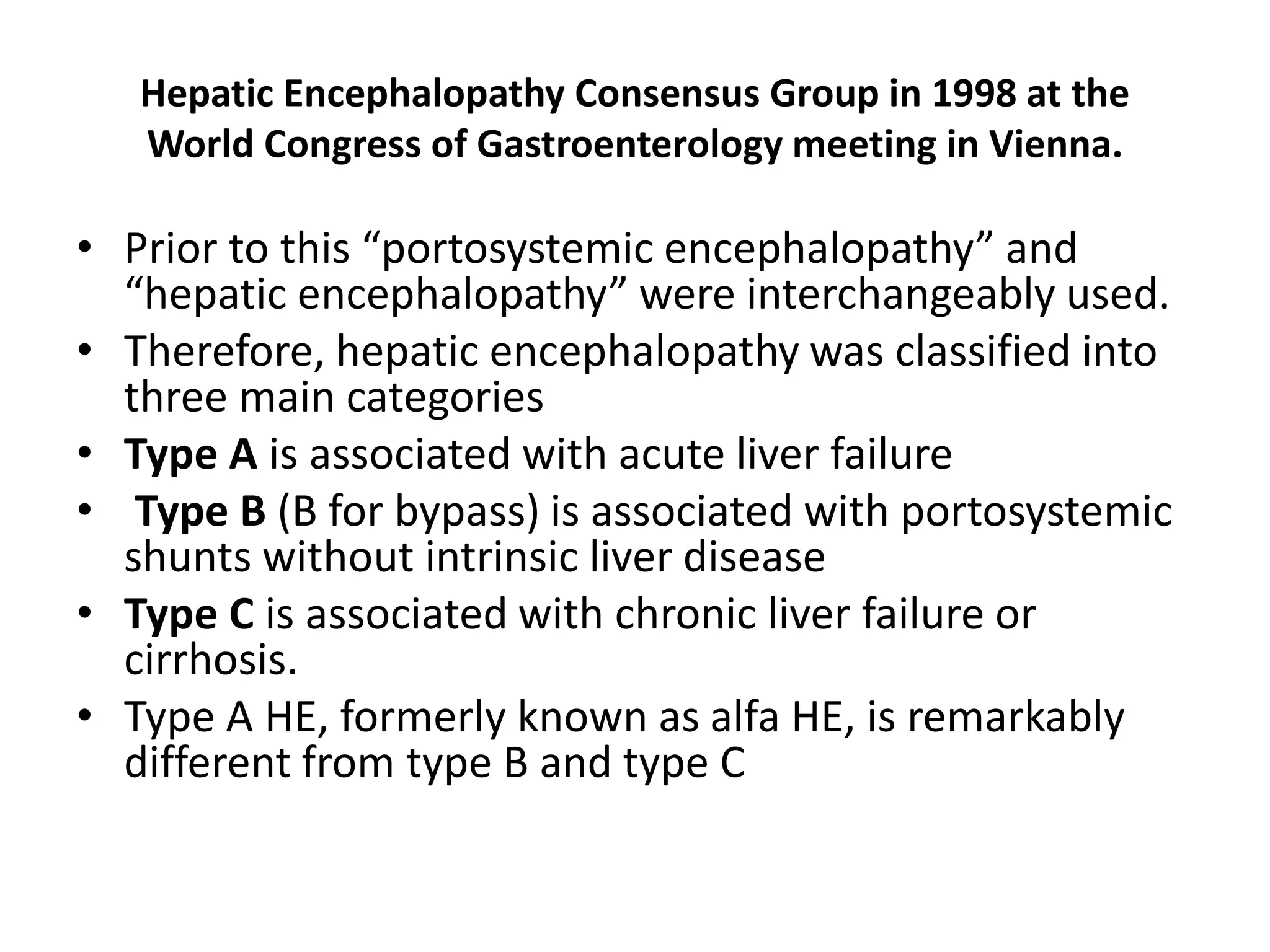 Hepatic encephalopathy | PPTX