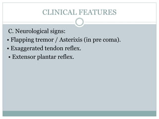 Hepatic encephalopathy [HE] | PPTX