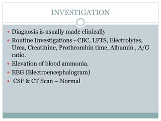 Hepatic encephalopathy [HE] | PPTX