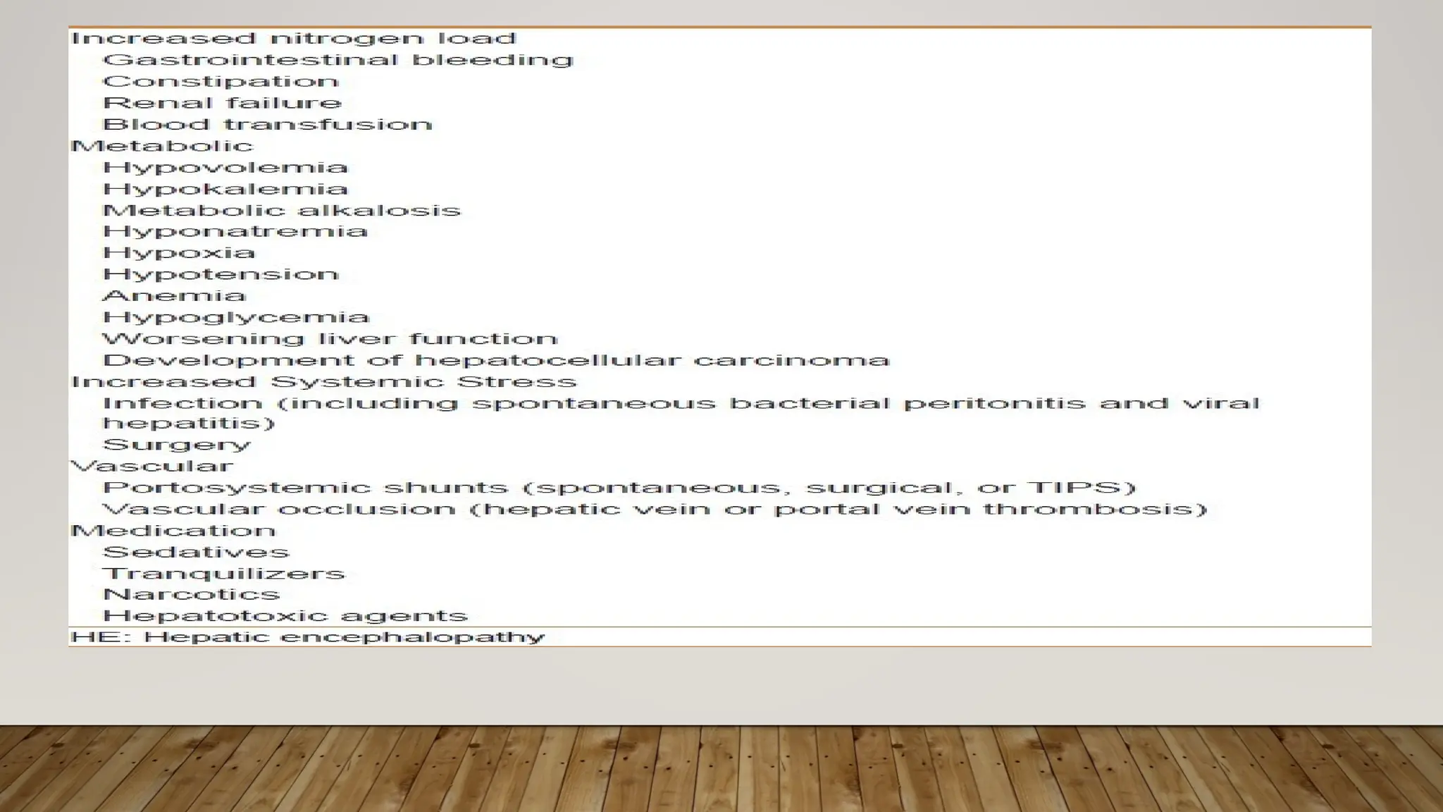 hepatic encephalopathy causes and treatment | PPTX | Blood Disorders ...
